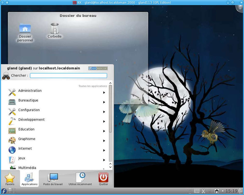 Obsolète - Freenx en 2 minutes — Documentation Fedora-Fr