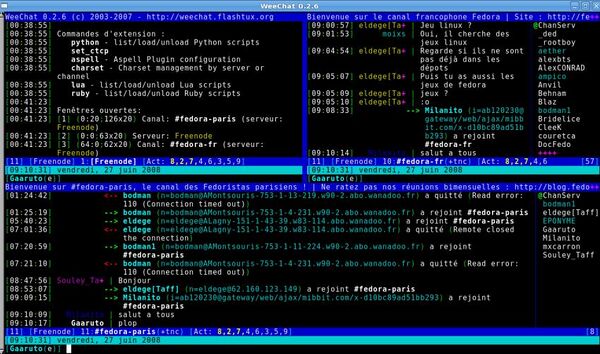 Weechat, installation, configuration et utilisation — Documentation ...